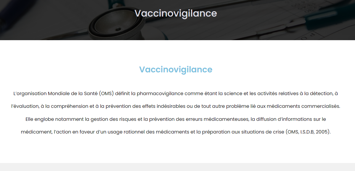 Vaccinovigilance - CNPM